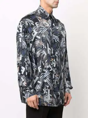 Fendi Abstract Print Shirt
