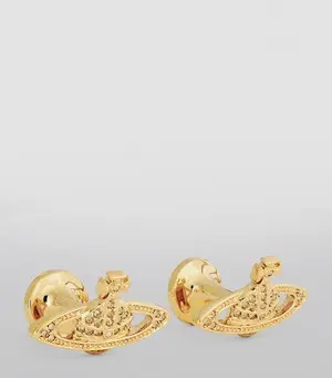 VIVIENNE WESTWOOD Mini Bas Relief Orb Cufflinks - Gold