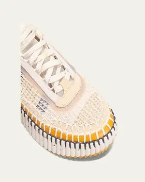 Chloé Nama Walking Sneakers - Biscotti Beige