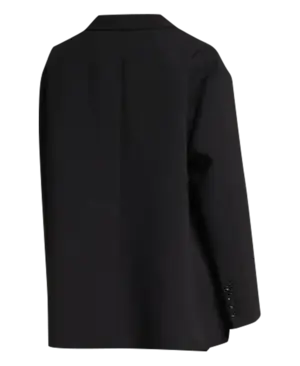 THE FRANKIE SHOP Bea Twill Blazer - Black