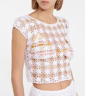 Anna Kosturova Bella Crochet Top