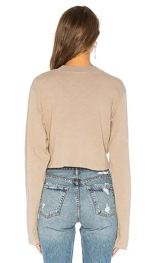 Cotton Citizen Tokyo Crop Shirt - Cappuccino