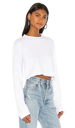Cotton Citizen Tokyo Crop Shirt - White