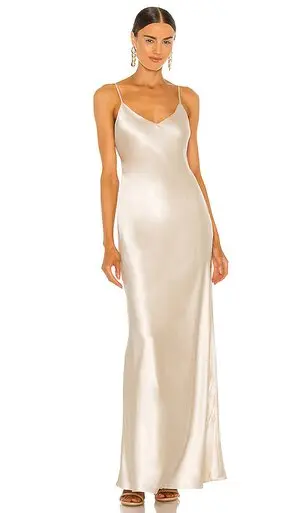 L'agence V Neck Evening Dresses