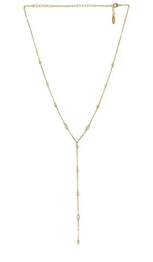 Ettika Plated Crystal Necklace - Gold
