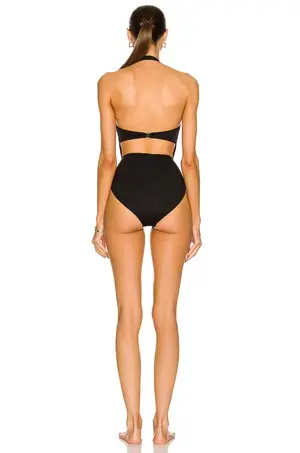 Norma Kamali Underwire Halter Mio Swimsuit