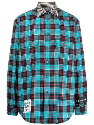 COOL T.M Reversible Plaid Shirt