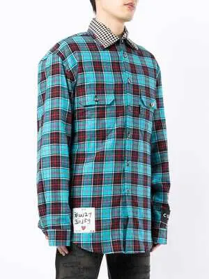 COOL T.M Reversible Plaid Shirt