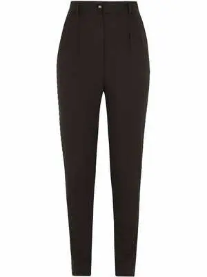 Dolce & Gabbana Crystal-embellished Tuxedo Trousers