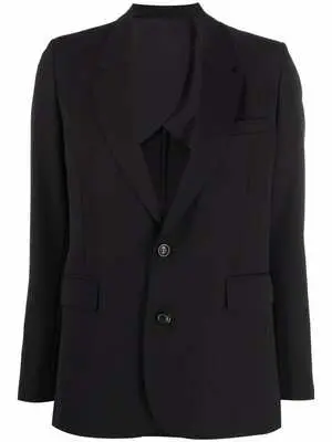 AMI Paris Notched-lapel Single-breasted Blazer