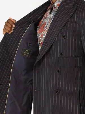 Dolce & Gabbana Double-breasted Pinstripe Wool Suit