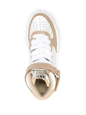 Mihara Yasuhiro Wayne High-top Sneakers - White