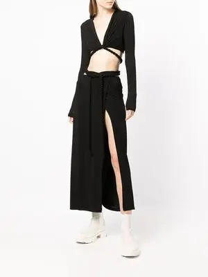 DION LEE Rope Wrap Top
