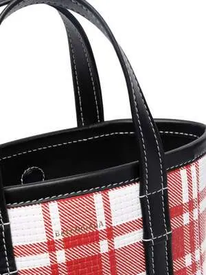 Balenciaga Barbes North-south Small Shopper Bag - Red