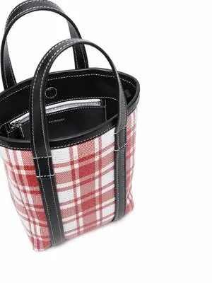Balenciaga Barbes North-south Small Shopper Bag - Red