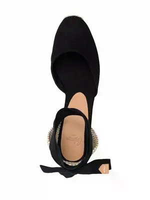 CastaÑer 70mm Carina Espadrilles - Black