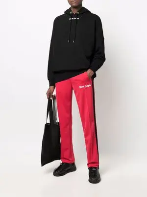 Palm Angels Side-stripe Track Pants - Red