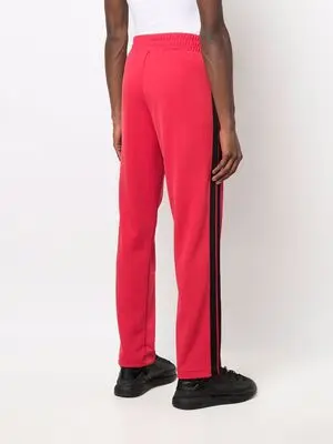 Palm Angels Side-stripe Track Pants - Red