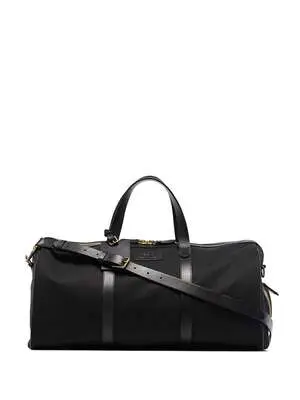 Polo Ralph Lauren Logo-patch Canvas Holdall - Black