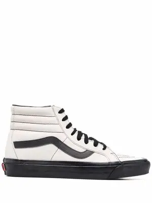 VANS Sk8-hi Panelled Sneakers - White