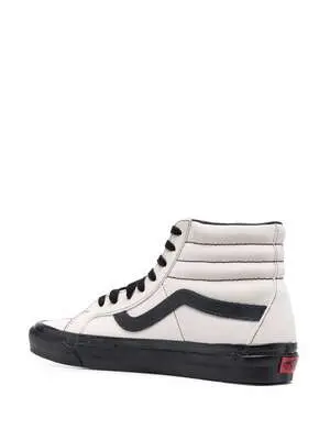 VANS Sk8-hi Panelled Sneakers - White