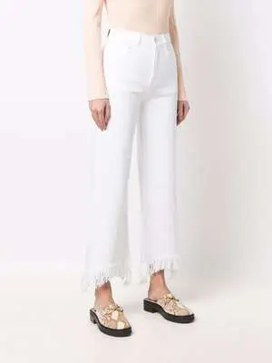Maje Frayed Straight-leg Jeans