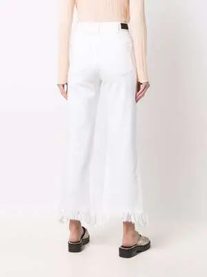 Maje Frayed Straight-leg Jeans