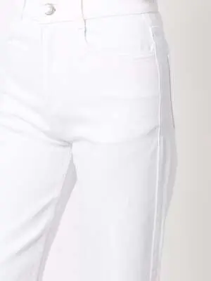 Maje Frayed Straight-leg Jeans