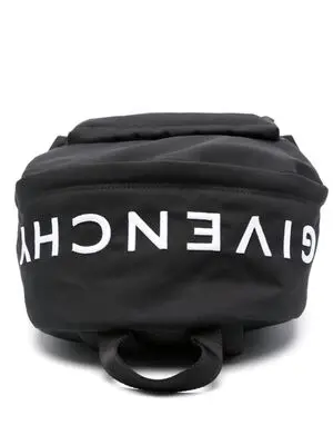 Givenchy Embroidered Logo Backpack