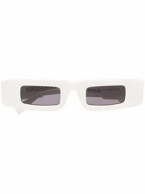 KUBORAUM Square Frame Sunglasses - White