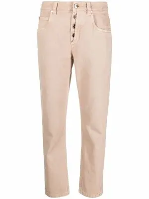 Brunello Cucinelli Cropped Chino Trousers