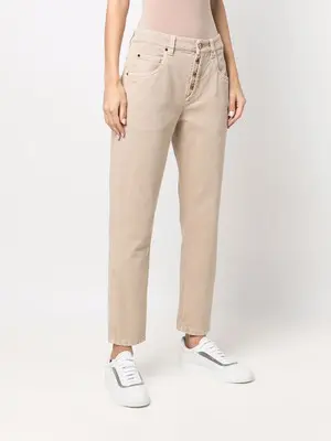 Brunello Cucinelli Cropped Chino Trousers