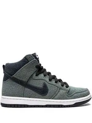Nike Dunk Sb High Denim Sneakers