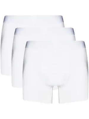 CDLP Logo-waistband Boxers - White