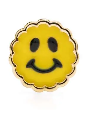 MARIA BLACK Happy Resin Coin Stud Earring - Gold