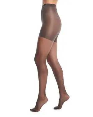 Wolford Wolford Individual 10 Soft Control Top Tights Nearly Black