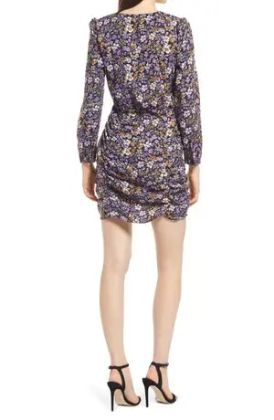 Vero Moda Isa Floral Print Mini Dress
