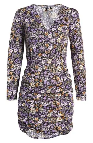 Vero Moda Isa Floral Print Mini Dress