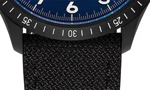 VINCERO Altitude Chronograph Strap Watch - Matte Black/cobalt