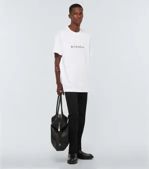 Givenchy Logo Oversized Cotton Jersey T-shirt