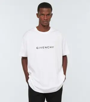 Givenchy Logo Oversized Cotton Jersey T-shirt