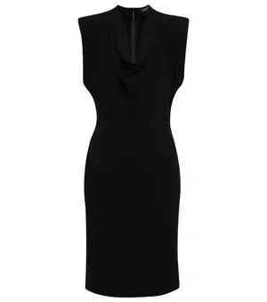 Isabel Marant Étoile Rosemay Cowl Neck Cotton Minidress