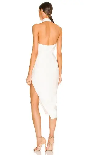 THE SEI Cross Front Halter Dress