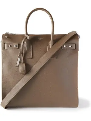 Saint Laurent Sac De Jour Large Full-grain Leather Tote Bag