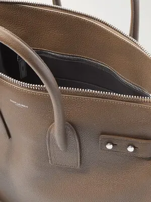 Saint Laurent Sac De Jour Large Full-grain Leather Tote Bag