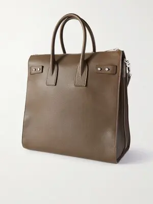 Saint Laurent Sac De Jour Large Full-grain Leather Tote Bag