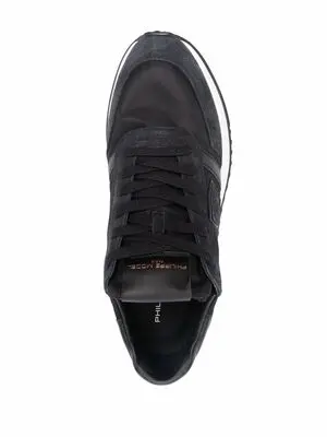 Philippe Model Low-top Lace-up Sneakers - Black