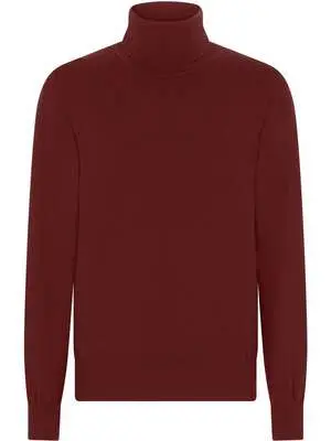 Dolce & Gabbana Roll-neck Cashmere Jumper - Red