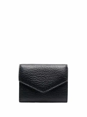 MAISON MARGIELA Accordion Leather Wallet - Black