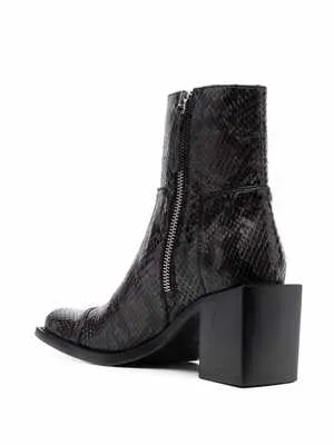 BUTTERO® Snakeskin Ankle Boots